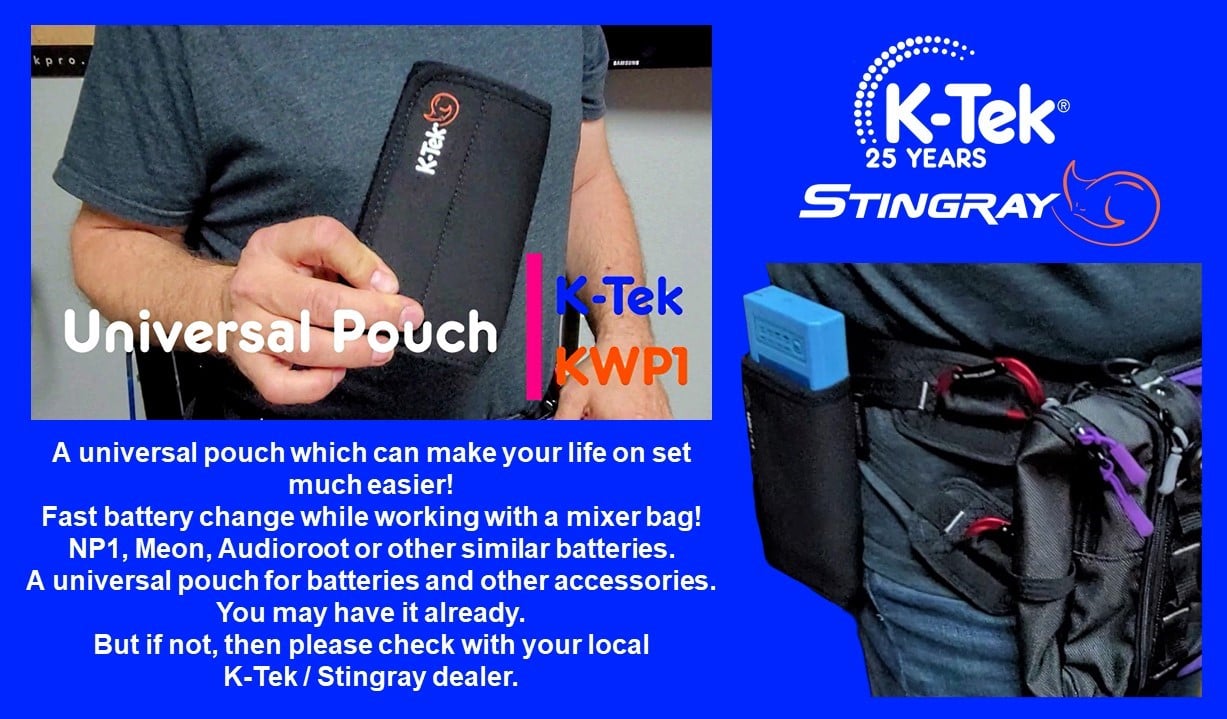 K-Tek KWP1 Universal Wireless Pouch Set (2) (1663652893) | (주)고일